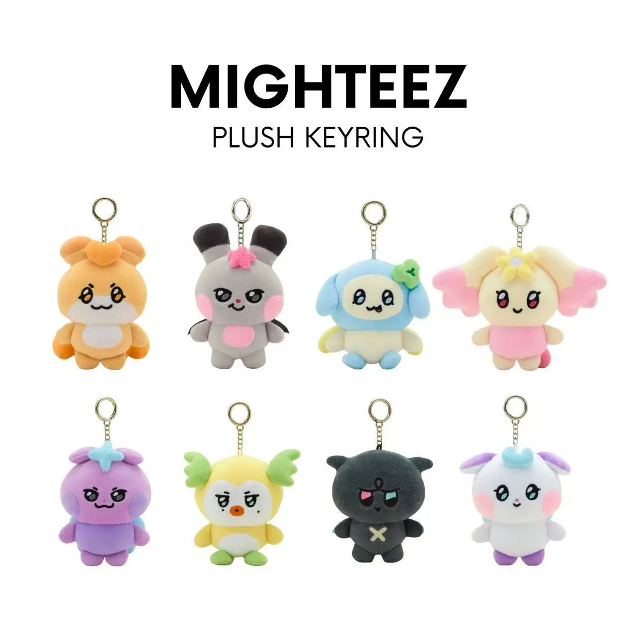 [NEW] Ateez Aniteez Mighteez Plush Keychain – Danjoo